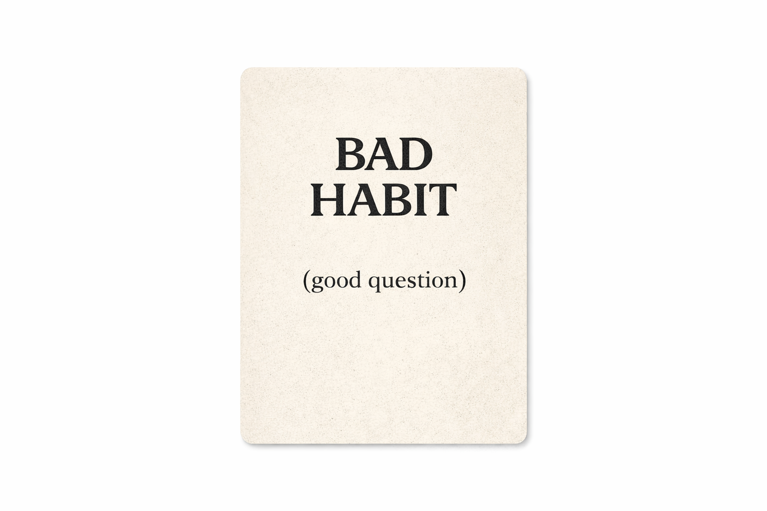 Bad Habit Clo — Luxury Streetwear, Raw by Design – BadHabitClo